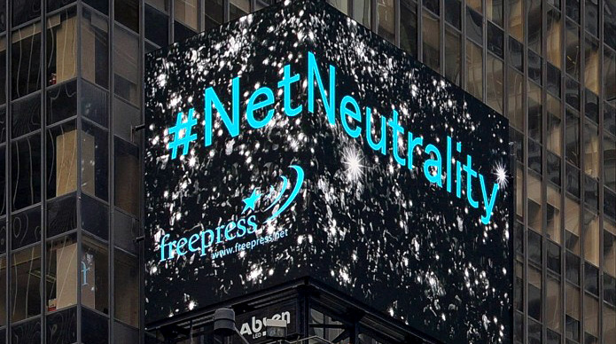 free press billboard net neutrality times square - The Alliance