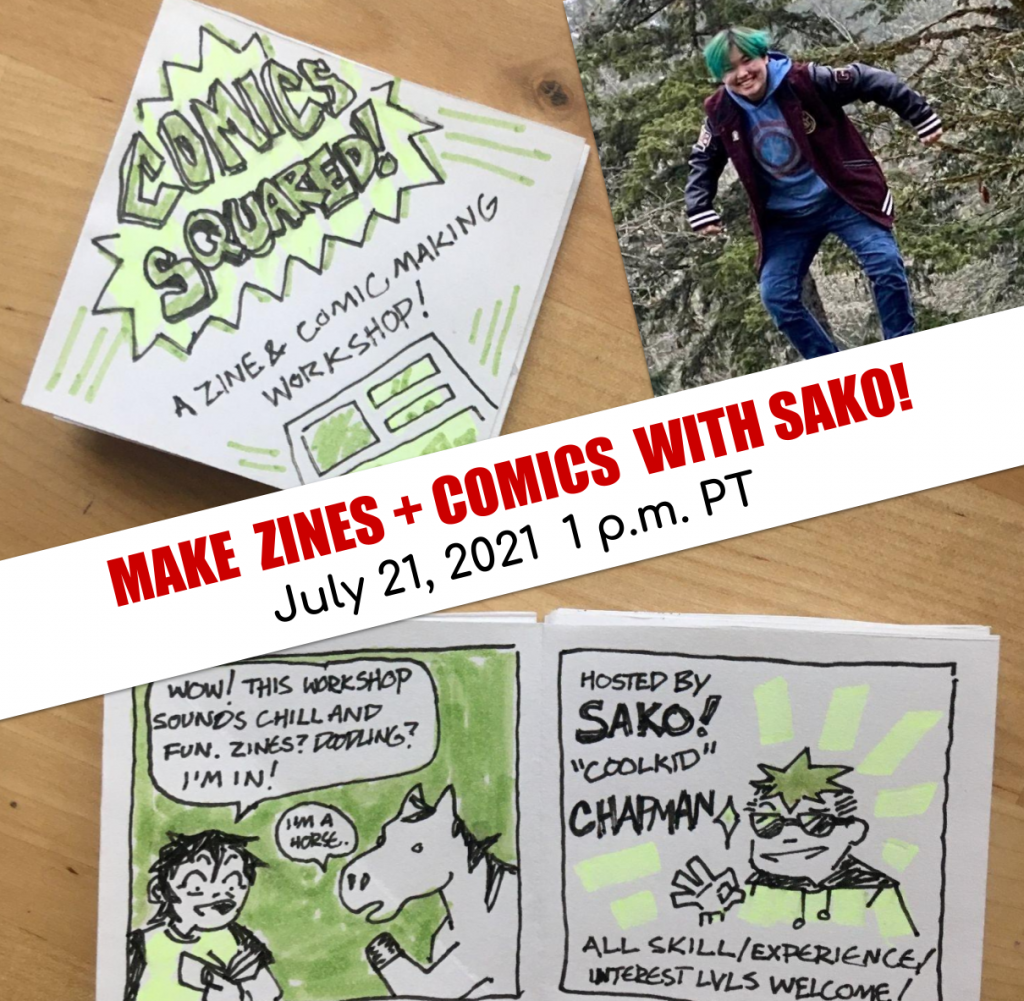 Comics SQUARED! : A zine-folding and comic-making Workshop - The Alliance